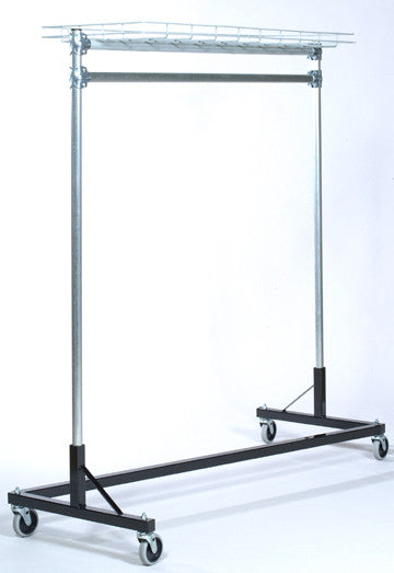 USA Z Rack, 5' Base, 5' Upright, Top Shelf – Garment Racks Etc
